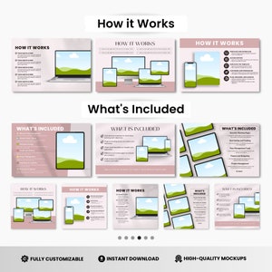 Notion Template Canva Mockups Bundle, Notion Mockup Canva Templates ...