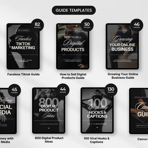 Ultimate Faceless Marketing Templates Bundle With PLR & MRR, Faceless ...