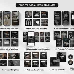 Ultimate Faceless Marketing Templates Bundle With PLR & MRR, Faceless ...