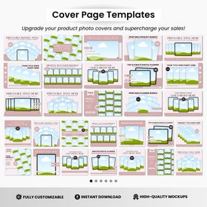 Printables Mockup Listing Templates Mega Bundle, Etsy Listing Template ...