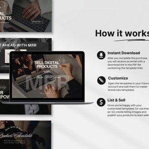 Faceless Website Banner Templates With PLR & MRR, Aesthetic Faceless ...