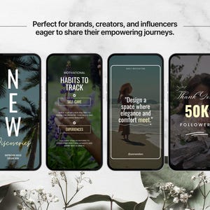 100 Motivational Reels Templates for Instagram & Tiktok, Canva Video ...