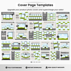 Digital Products Mockup Templates Mega Bundle, Etsy Listing Template ...