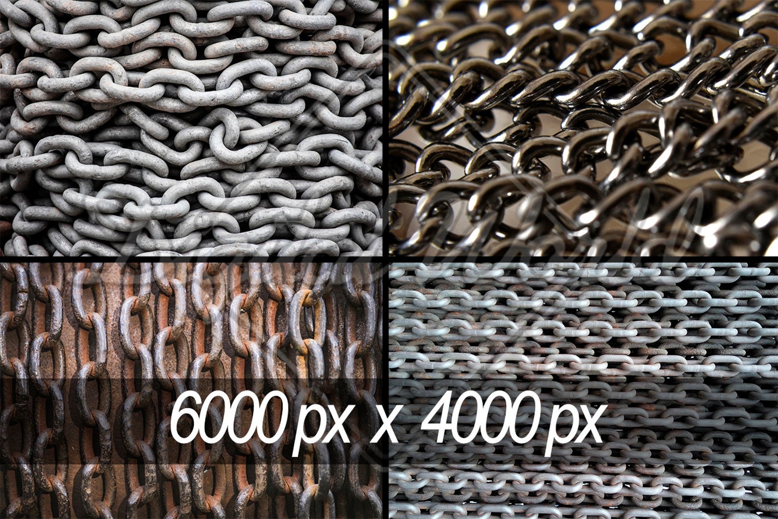 Steel Chains Texture Background JPG Grid Digital Background - Etsy