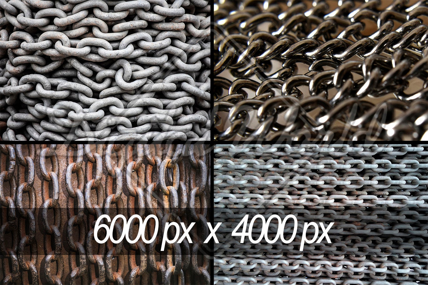 Steel Chains Texture Background JPG Grid Digital Background - Etsy