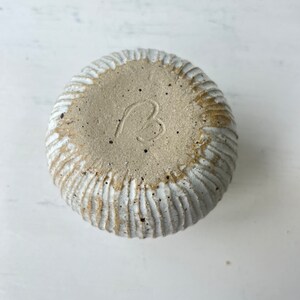 White Ceramic Reed Diffuser Bud Vase. Handmade Danish Studio Stoneware ...