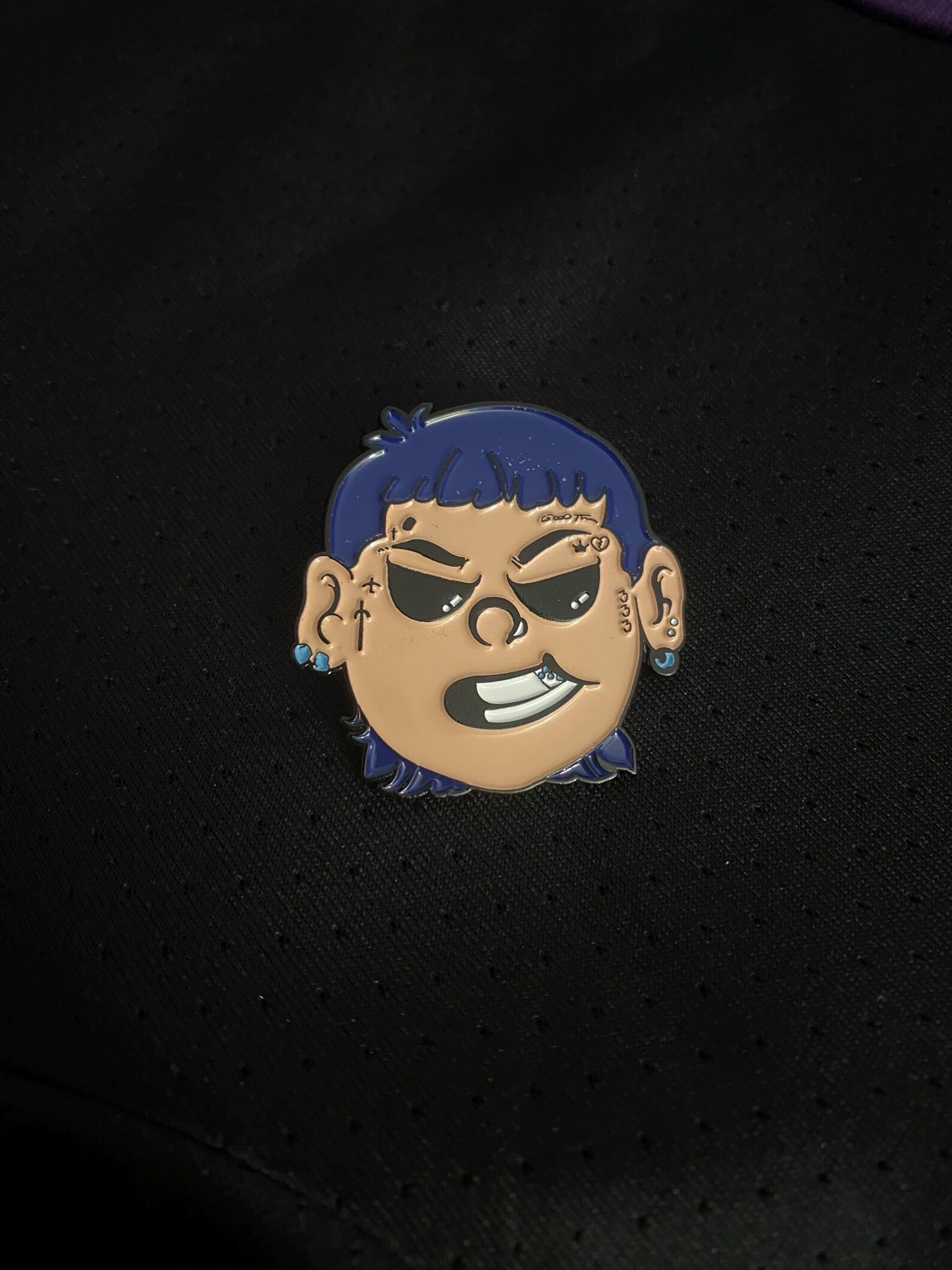 Blessd Ay Bendito Tour Pin, Reggaeton Enamel Pin Hat Ryan Castro ...