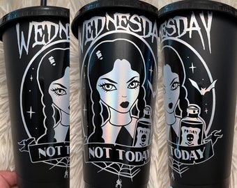 Wednesday Addams Cup | Etsy