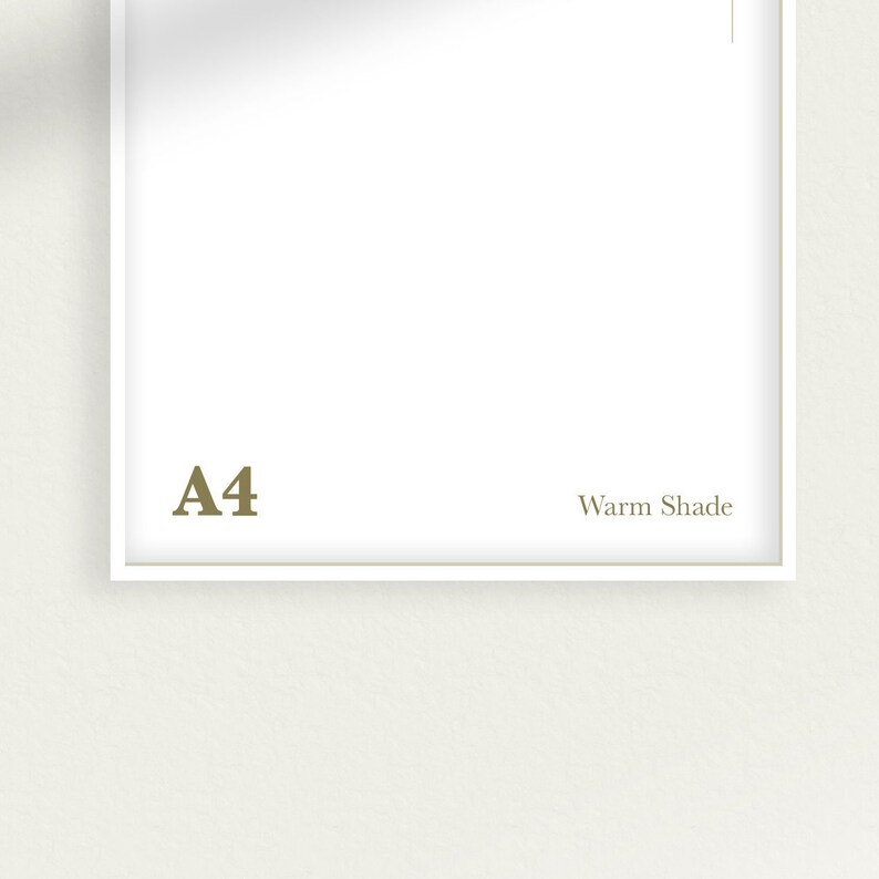 A4 A3 A2 A1 Wall Art Frame Mockup Shadow Mockup Mockup - Etsy