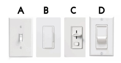 Customizable Light Switch Symbols, Light Switch Decal, Personalized ...