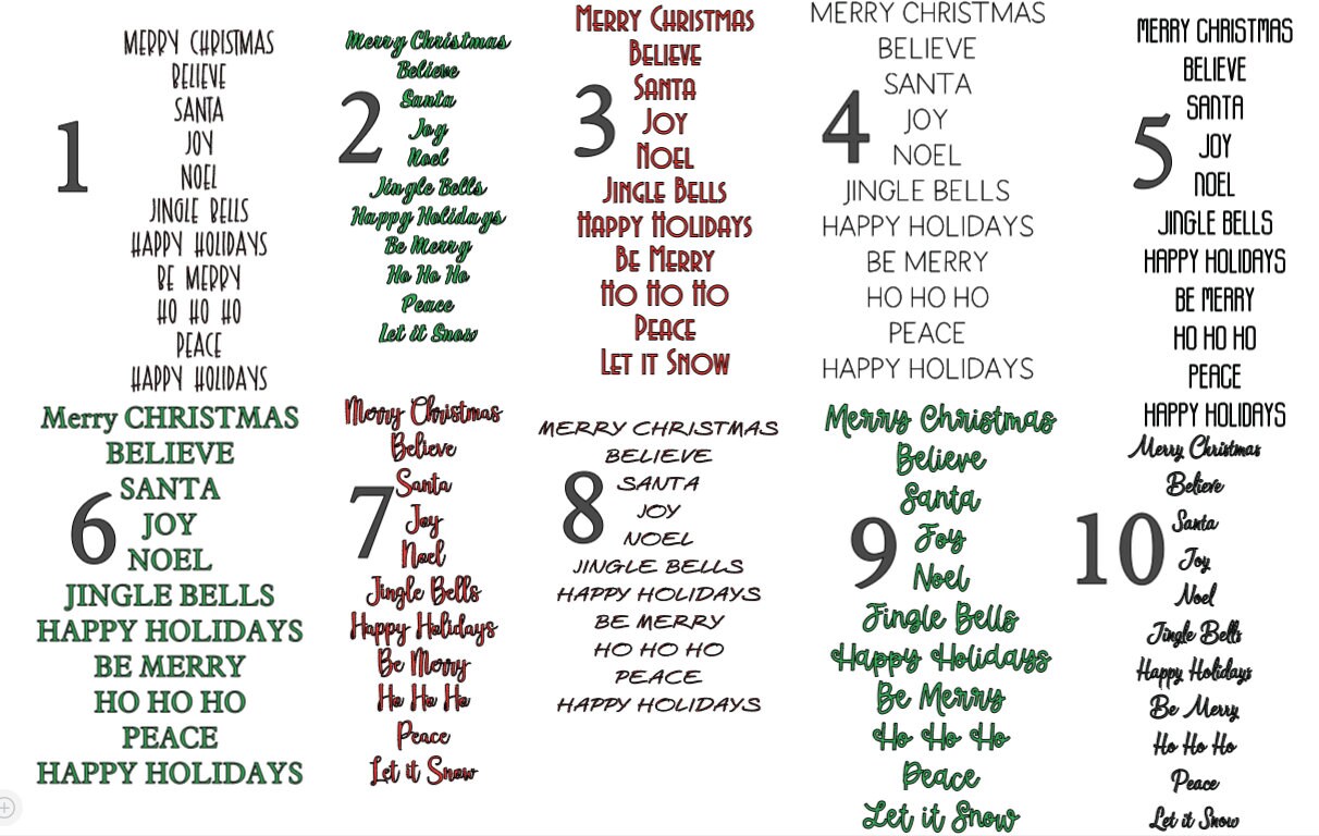 Customizable Christmas Decals, Christmas Ornament Decal, Christmas ...