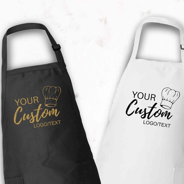 Custom Logo Apron - Etsy