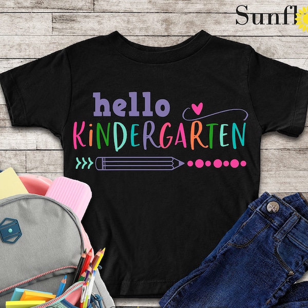 Kindergarten Shirt - Etsy