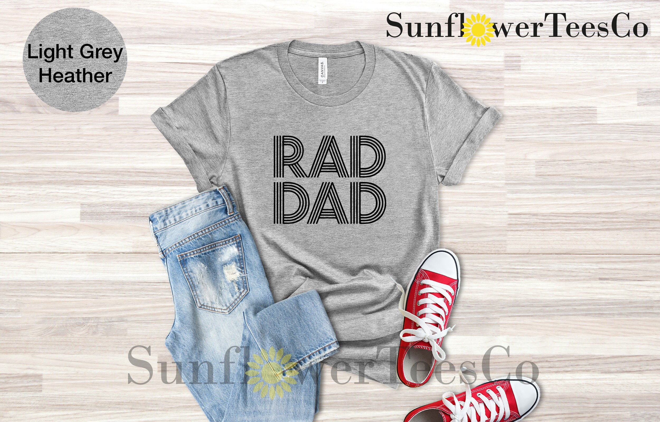 Rad Dad Shirt, Funny Father's Day Shirt, Dad Life Shirt, Best Present ...