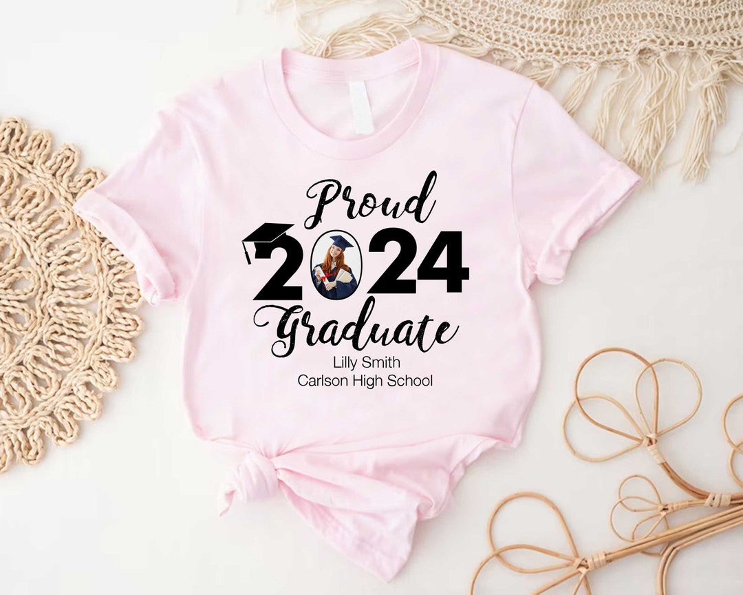 2024 Personalized Graduation Shirts, Proud Family Matching Shirts ...