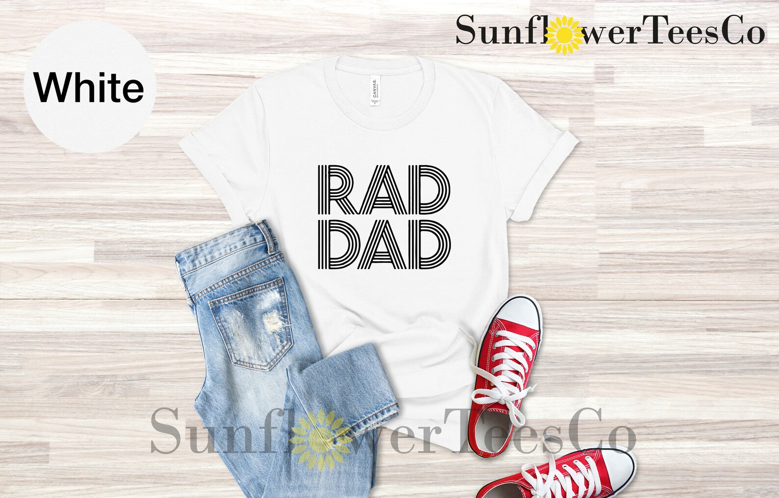 Rad Dad Shirt, Funny Father's Day Shirt, Dad Life Shirt, Best Present ...
