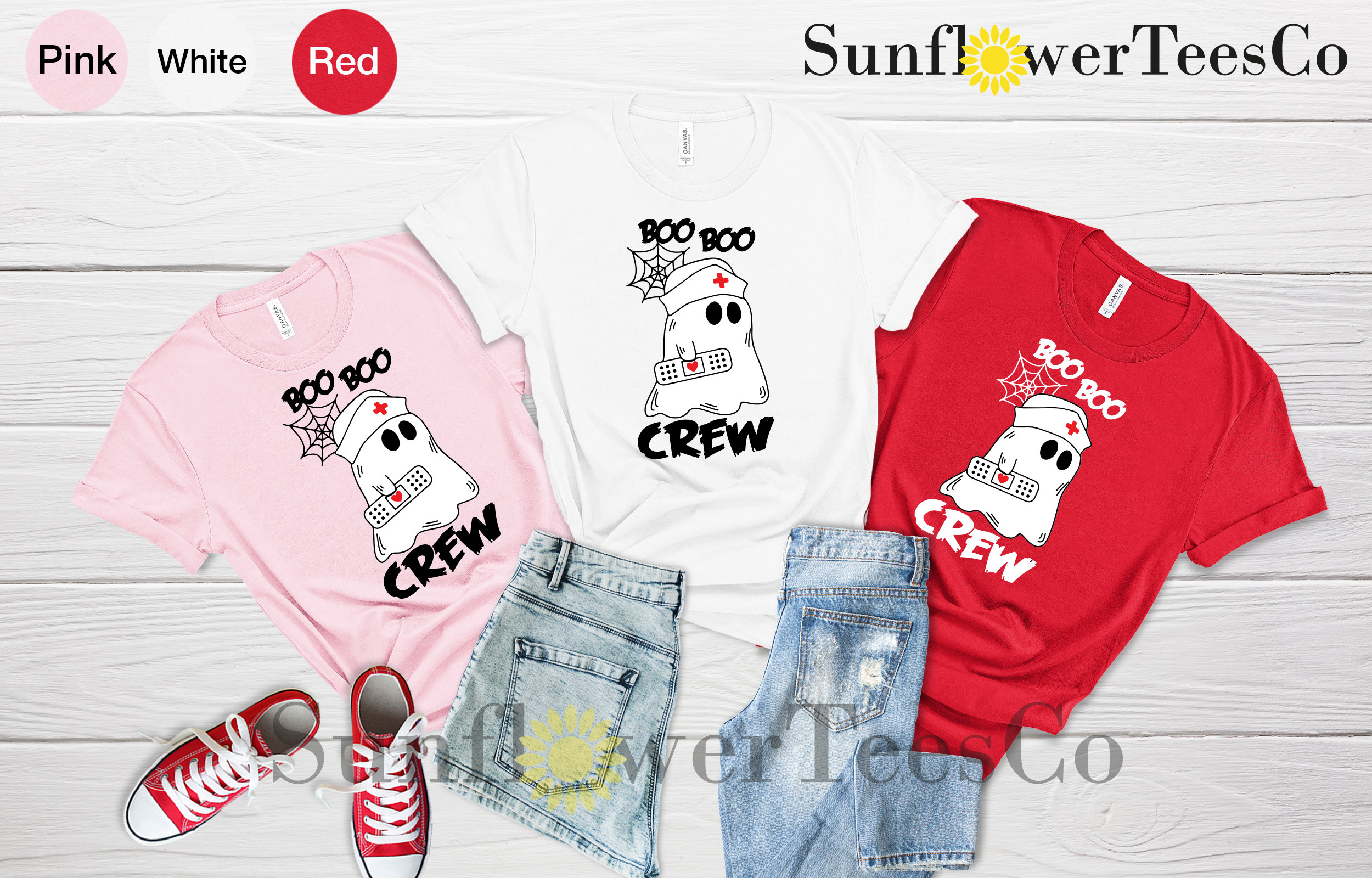 Boo Shirt Boo Crew Shirt Halloween Shirt Cute Halloween - Etsy