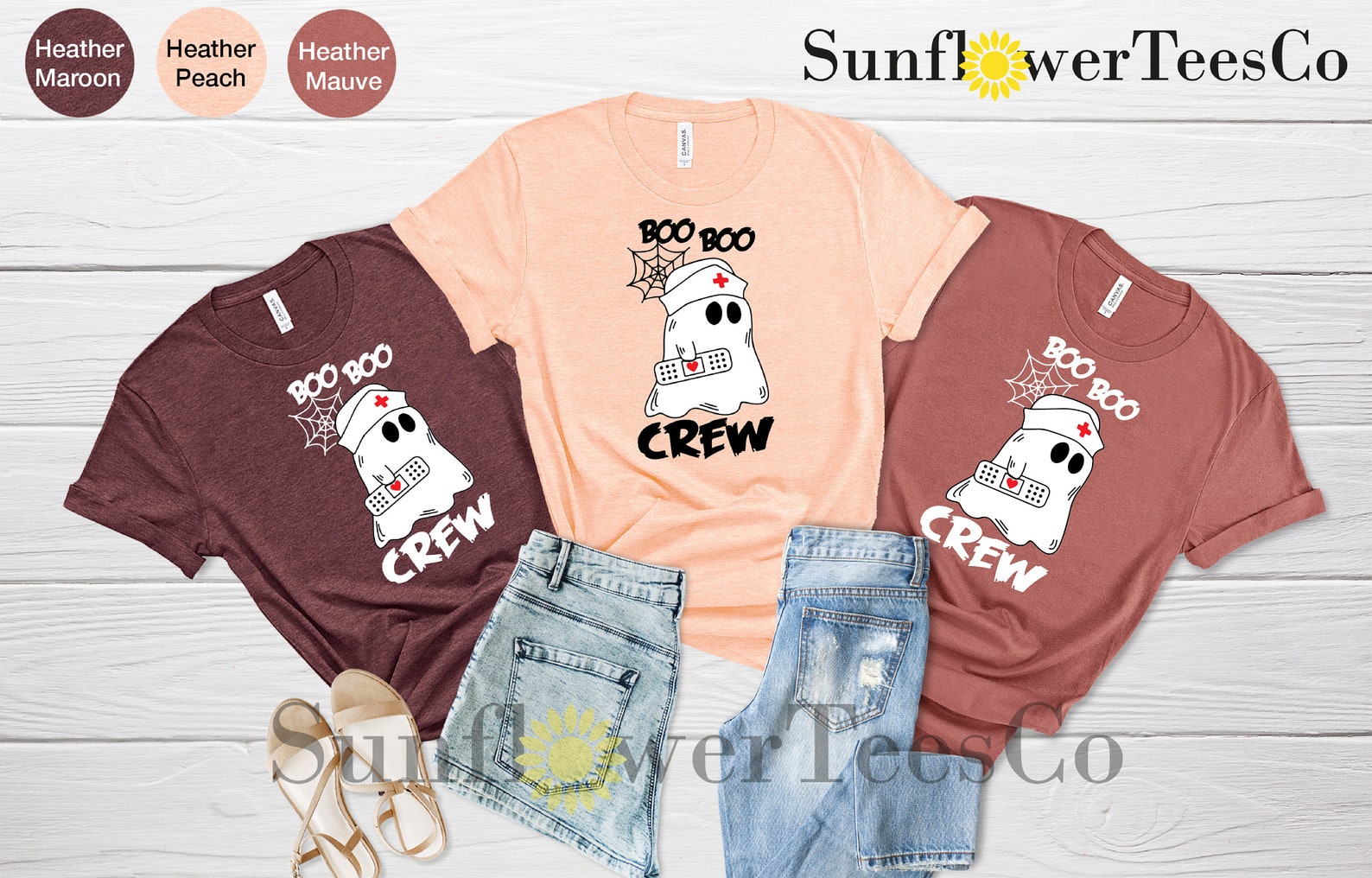 Boo Shirt Boo Crew Shirt Halloween Shirt Cute Halloween - Etsy