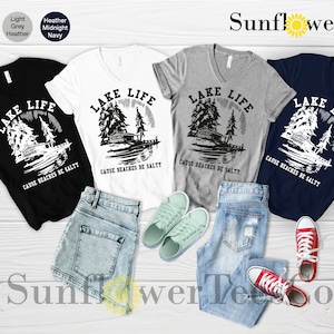 Lake Life Shirt, Adventure Shirt, Vacation Shirt, Lake Shirt, Funny ...