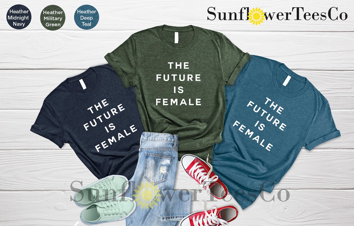 The Future is Female T-shirt Feminism Freedom Outfits - Etsy