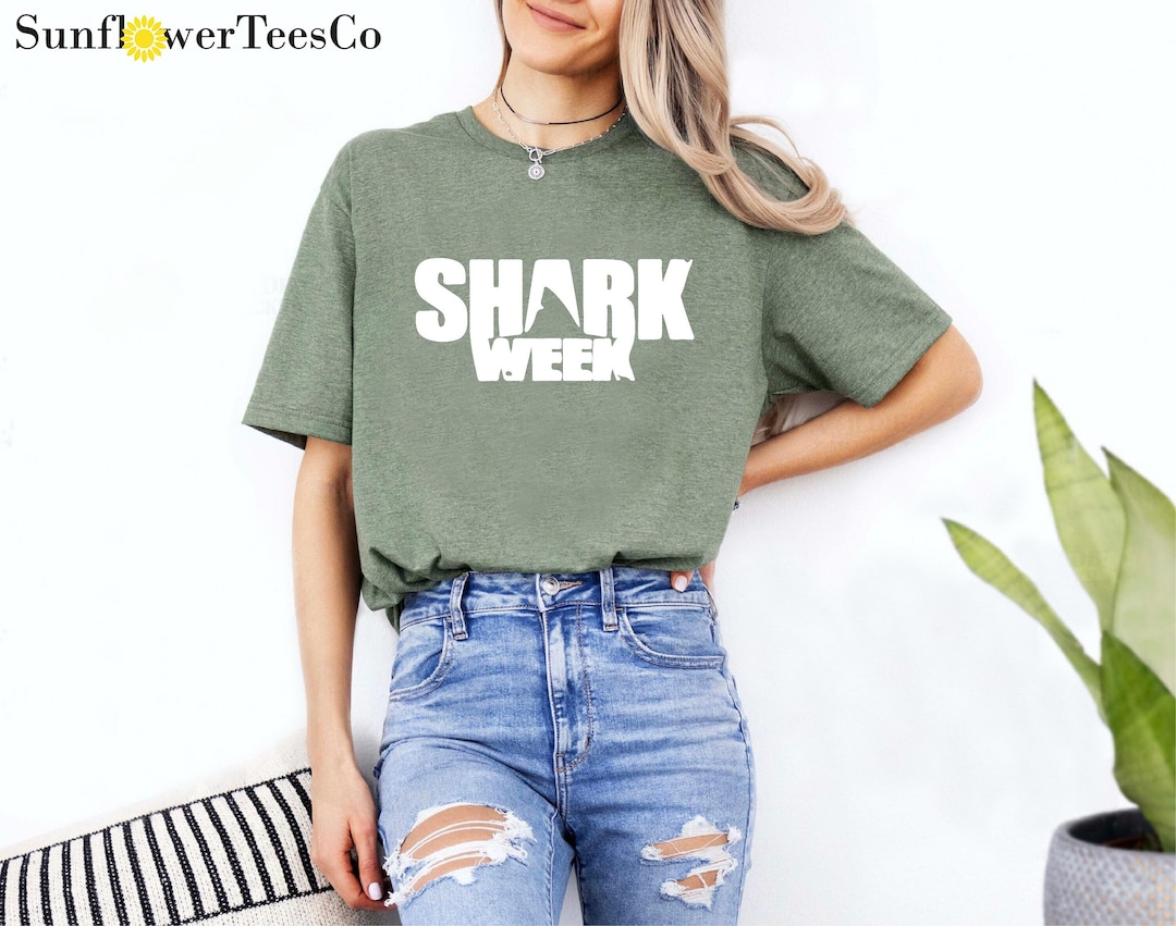 Shark Week Shirt, Shark T Shirt, Funny Shark Shirt, Ocean Life Shirt ...