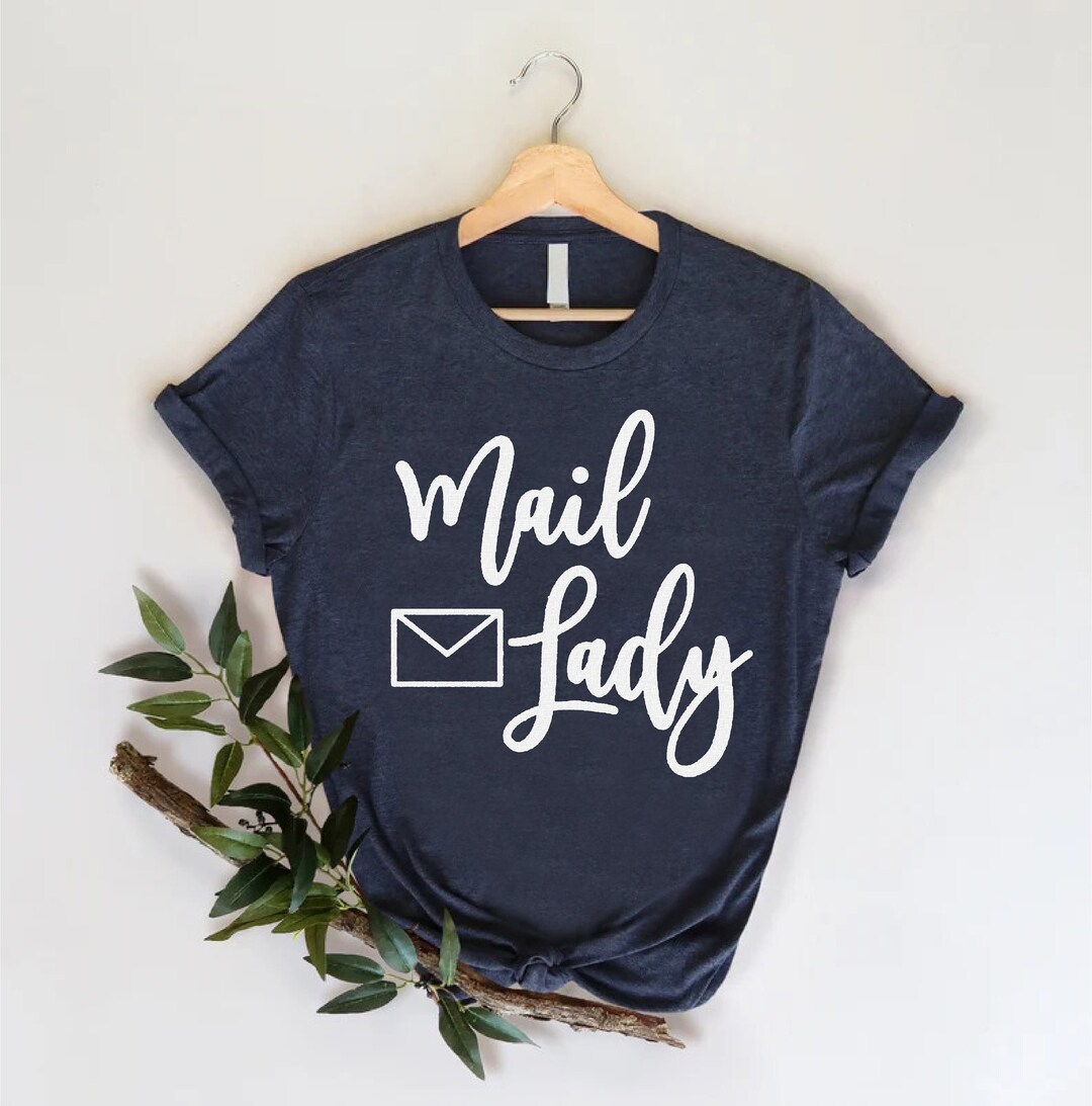 Mail Lady Shirt, Mail Carrier Tshirt,gift for Post Woman,postal Worker ...