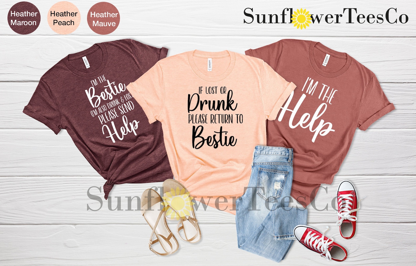 Best Friend Shirts, Best Friend Matching Shirts, Funny BFF Shirt ...