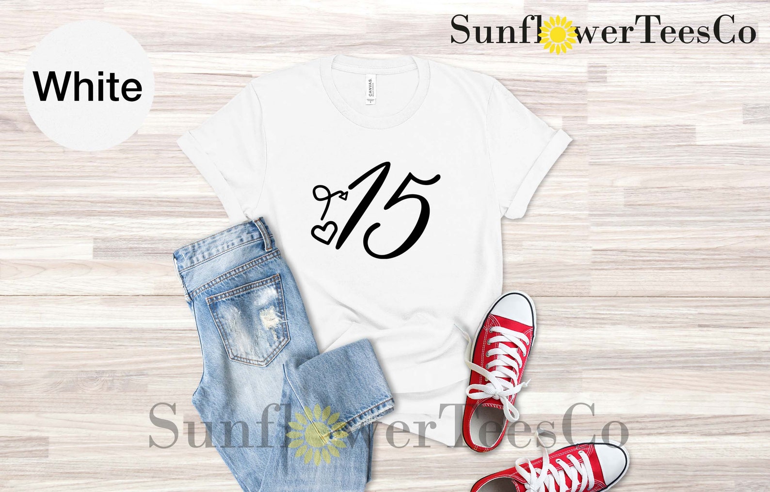 15 Age Shirt Fifteen Birthday Tee 15th Birthday Shirt 15th - Etsy