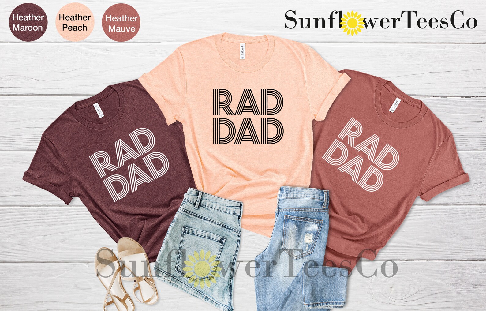 Rad Dad Shirt Funny Father's Day Shirt dadlife Shirt - Etsy