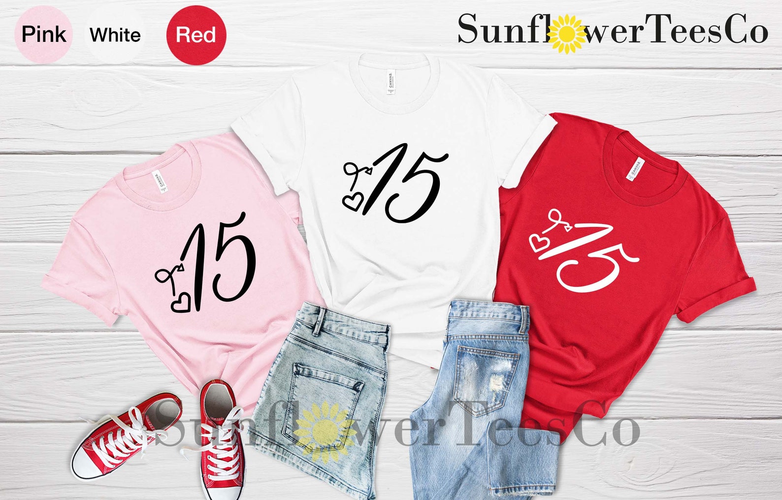 15 Age Shirt Fifteen Birthday Tee 15th Birthday Shirt 15th - Etsy