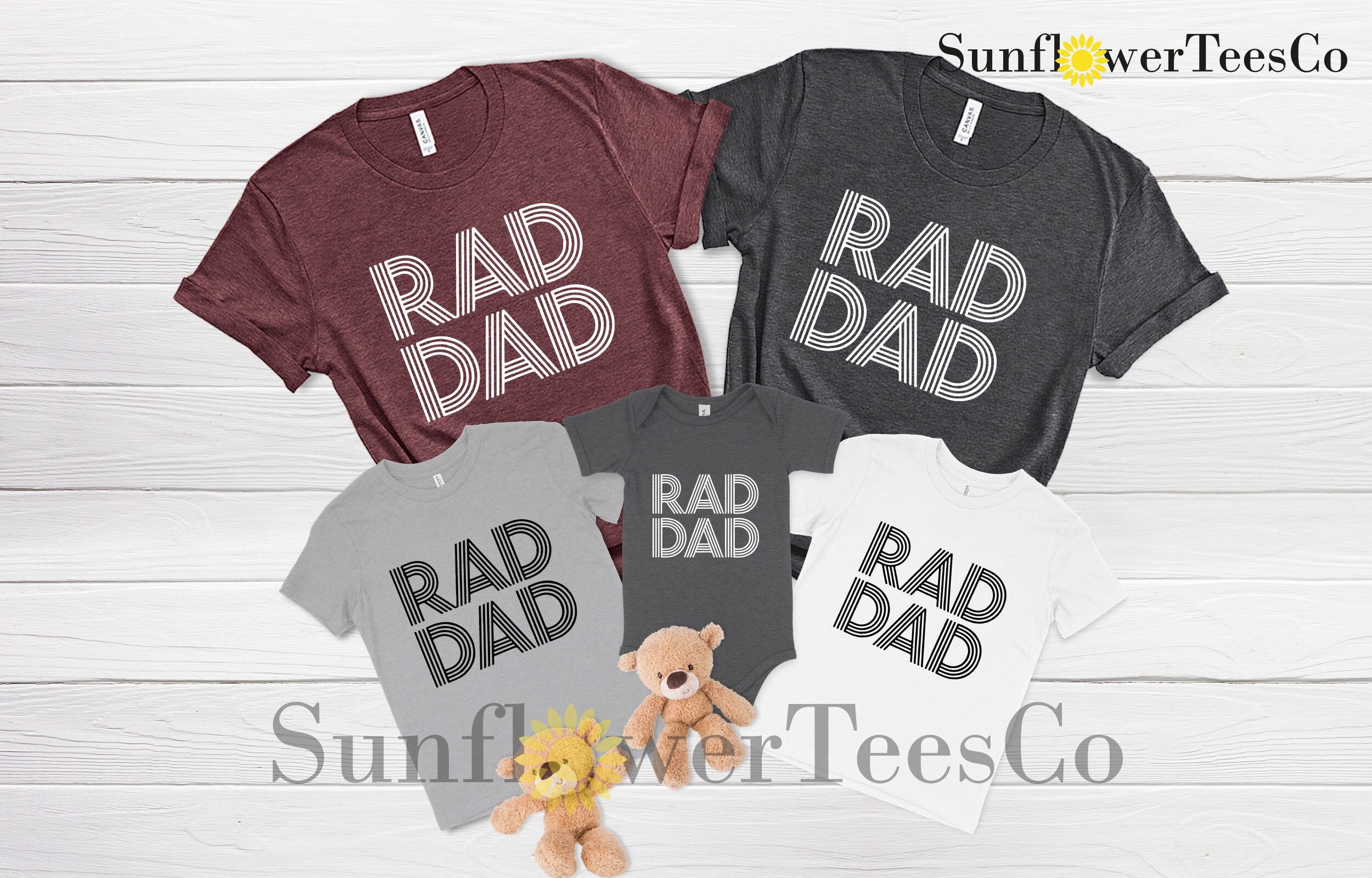 Rad Dad Shirt, Funny Father's Day Shirt, Dad Life Shirt, Best Present ...