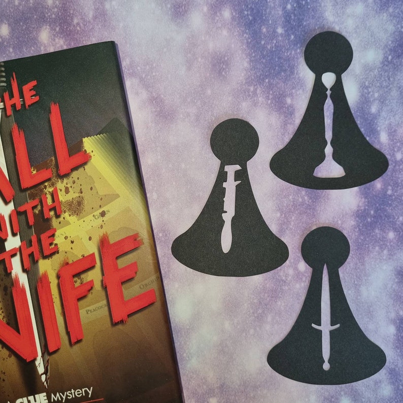 Cluedo Inspired Logo Cutout Silhouette Set Clue - Etsy