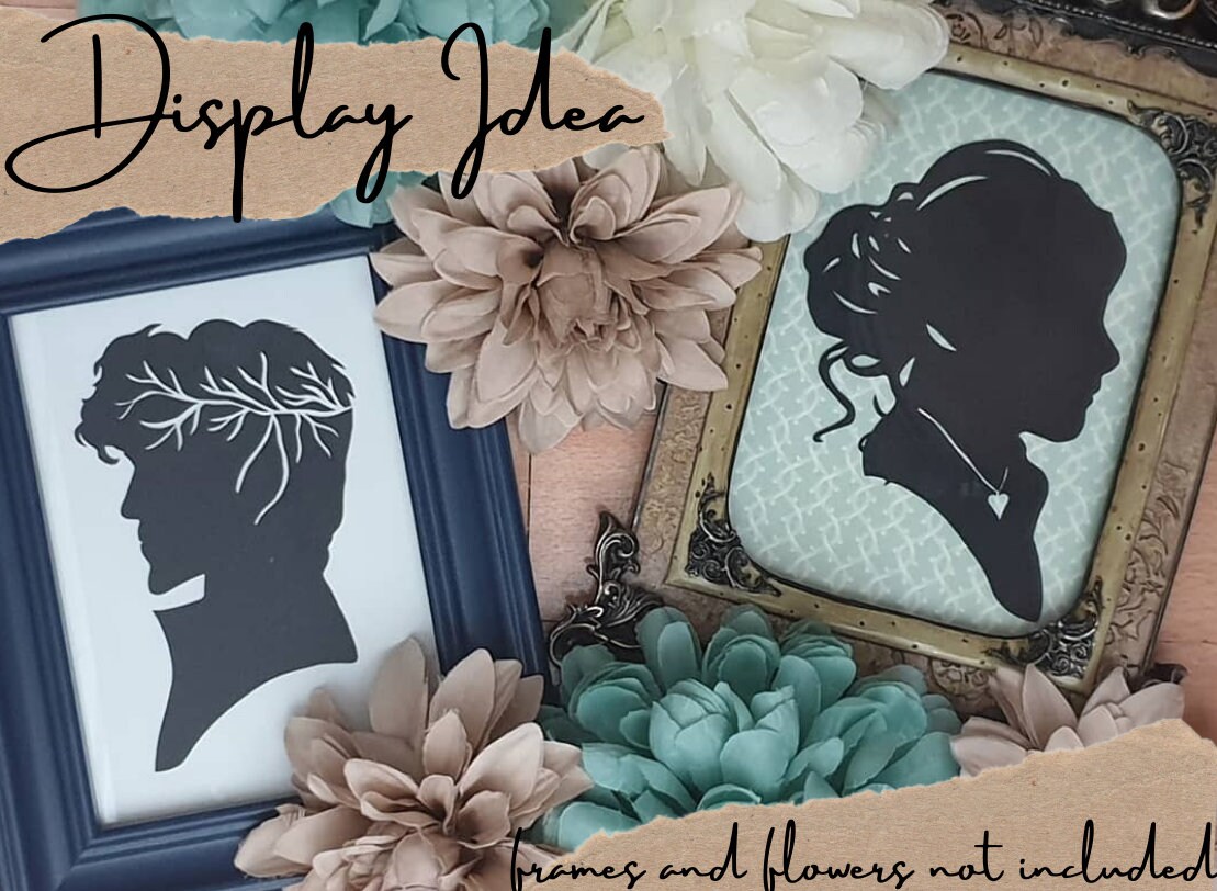 Arc of A Scythe Cutout Silhouettes Rowan and Citra - Etsy