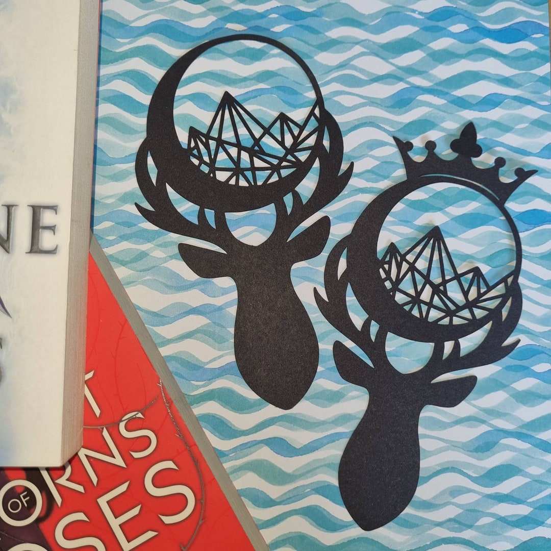 Sarah J Maas Appreciation Mash up Logo Cutout Silhouette - Etsy