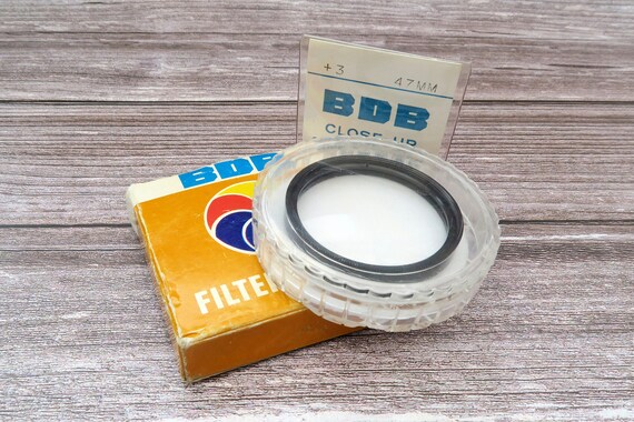 Vintage 49mm BDB 49/47 Filter Holder With 3 Close-up Lens | Etsy