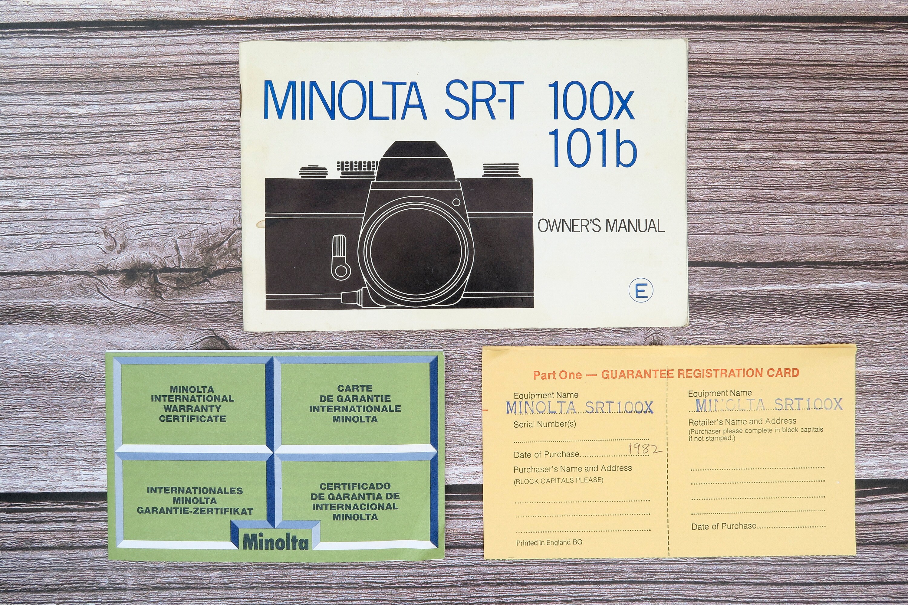 Minolta SRT 100X 45mm F/2 Lens, 35mm Manual Focus SLR Film Camera ...