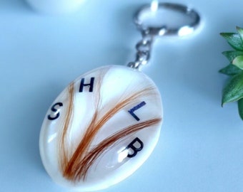 Personalised Hair Keepsake Memorial Necklace / Personalised Lock of ...