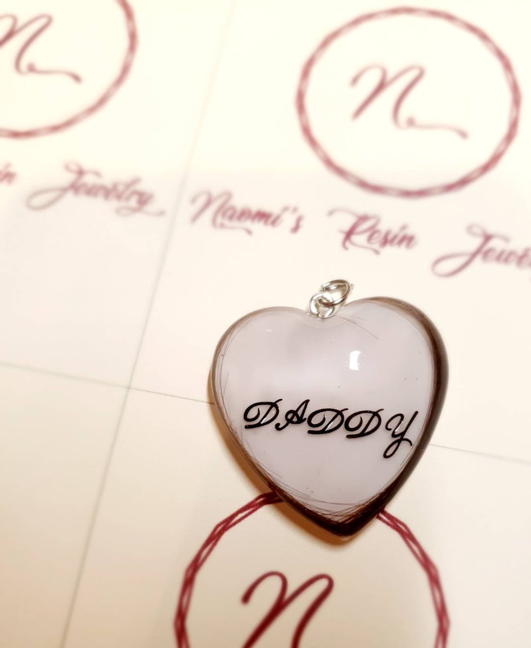 Personalised Hair Keepsake Memorial Necklace / Personalised Lock of ...