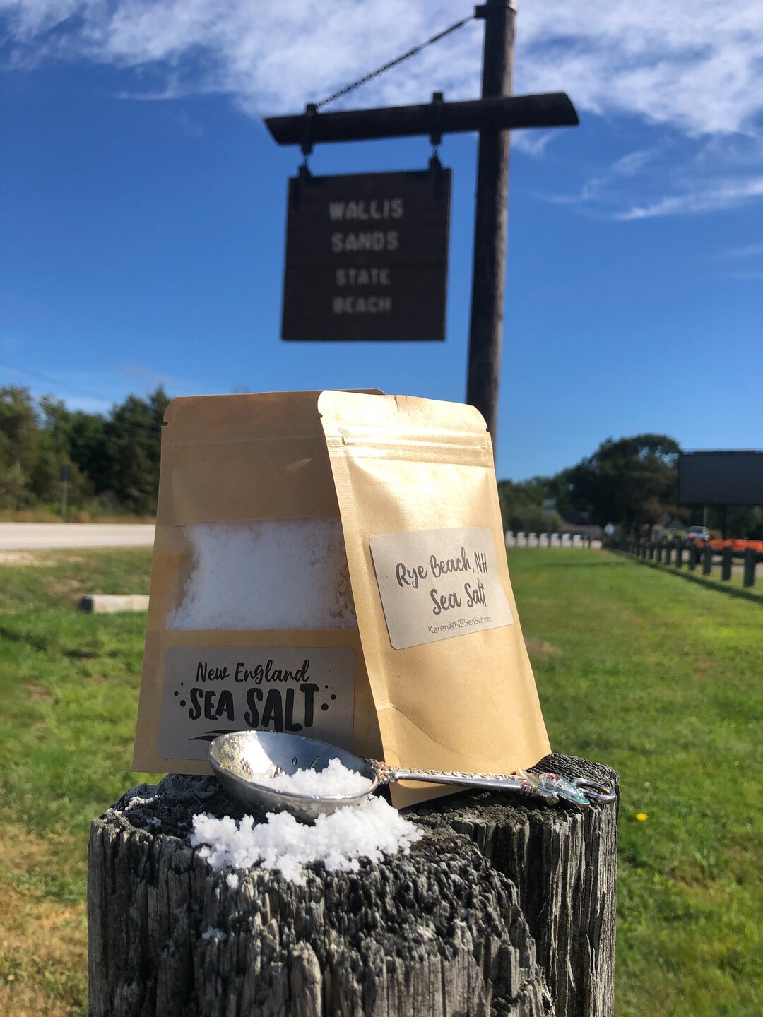 Rye Beach, NH Sea Salt - Etsy