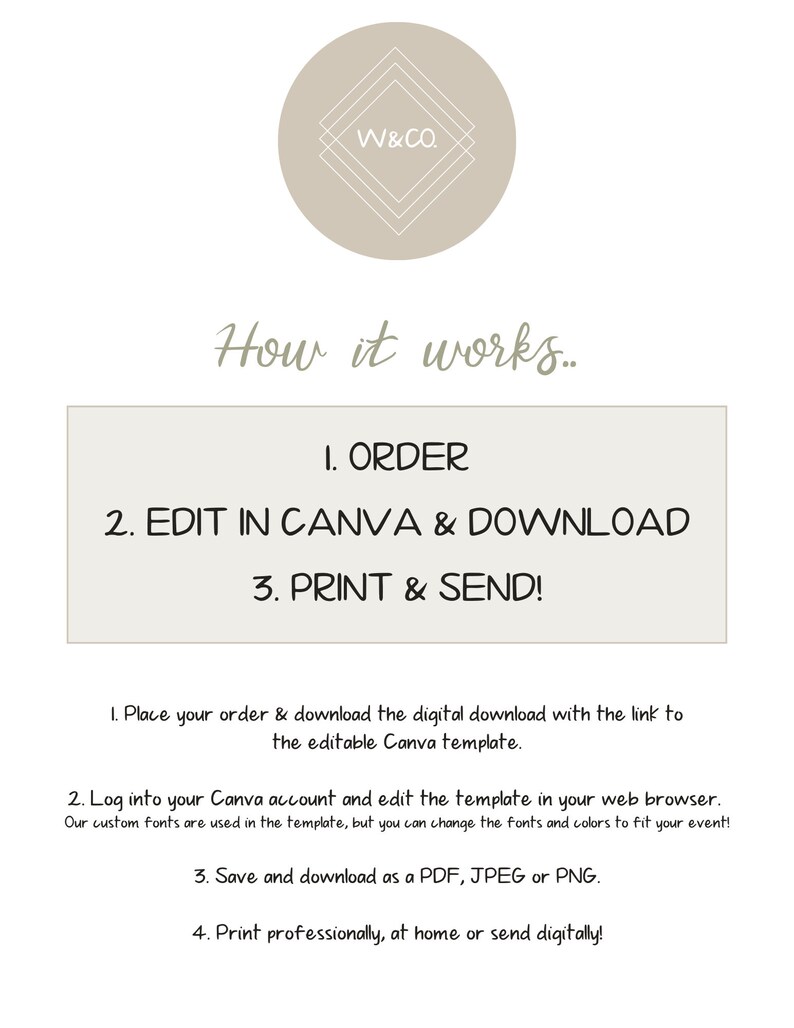 Modern Seating Chart Sign, Wedding Seating Chart Sign, Printable ...