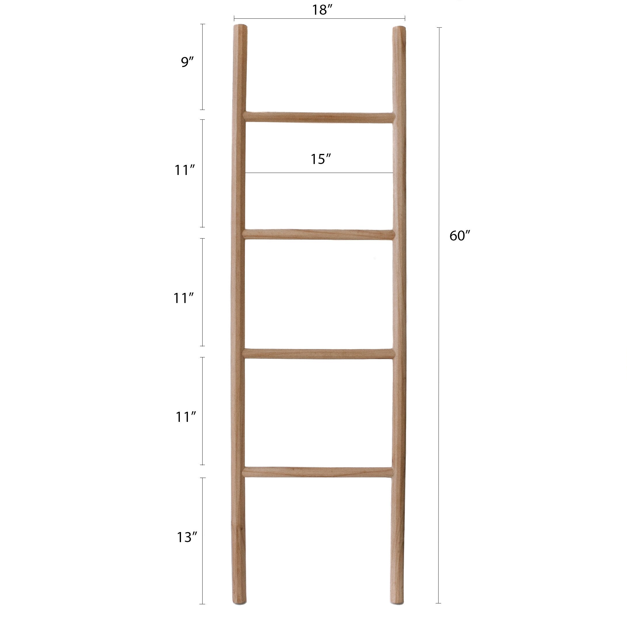 Modern Blanket Ladderwooden Blanket Ladder Shelffarmhouse | Etsy