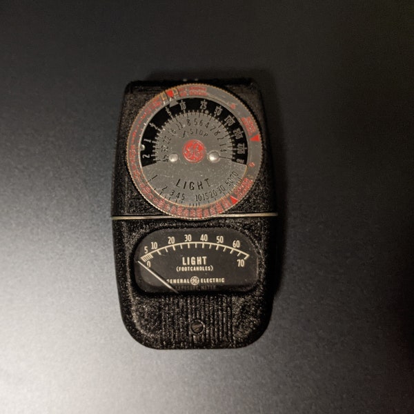 Antique Ge Exposure Meter - Etsy