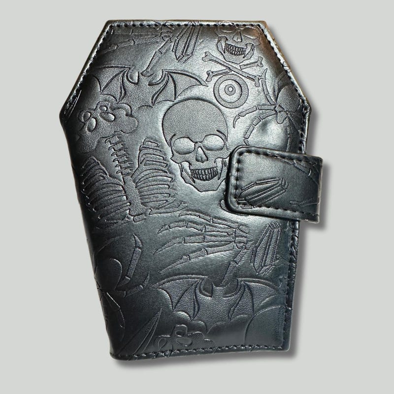 Skull Wallet - Etsy