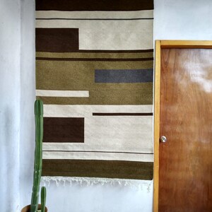 Modern Earth Tones Area Rug - Etsy