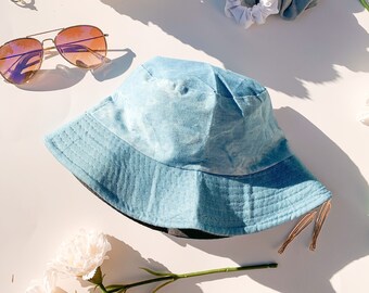 Denim Blue Hat | Etsy