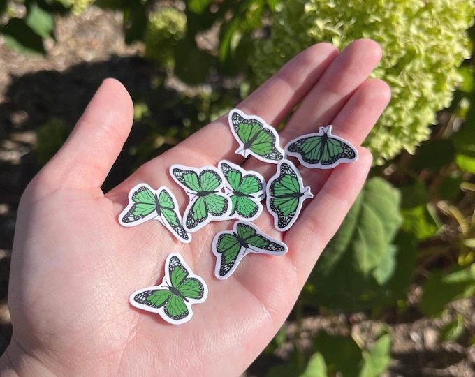 Purple Mini Butterflies 9 PC Sticker Pack | Aesthetic Stickers for ...