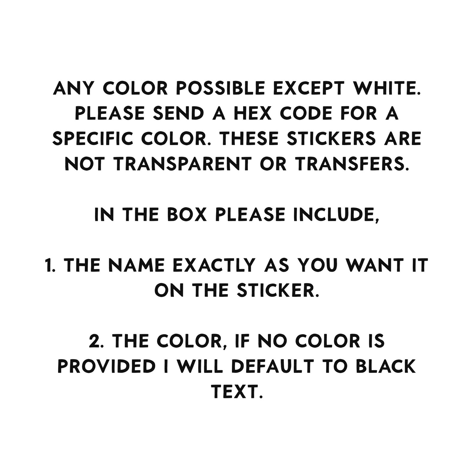 Custom Name Sticker 7 Total Fonts Aesthetic Stickers - Etsy