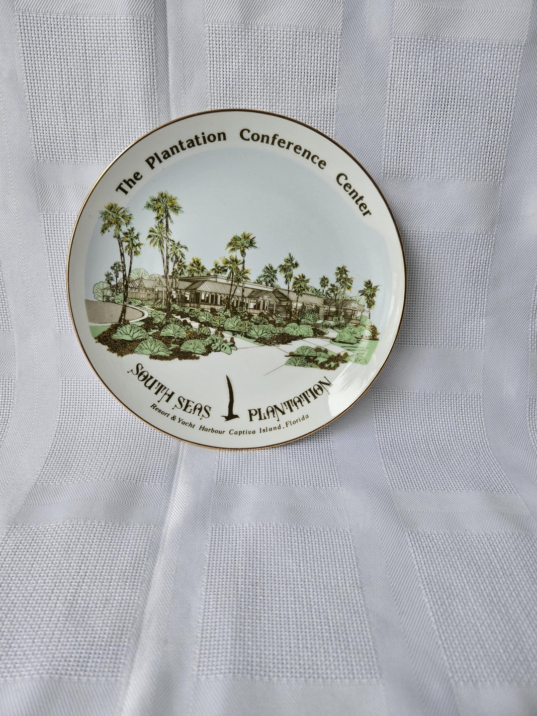 South Seas Plantation Collectible Plate ~ Captiva Island Florida ...