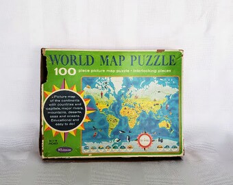 Mid Century Puzzle - Etsy