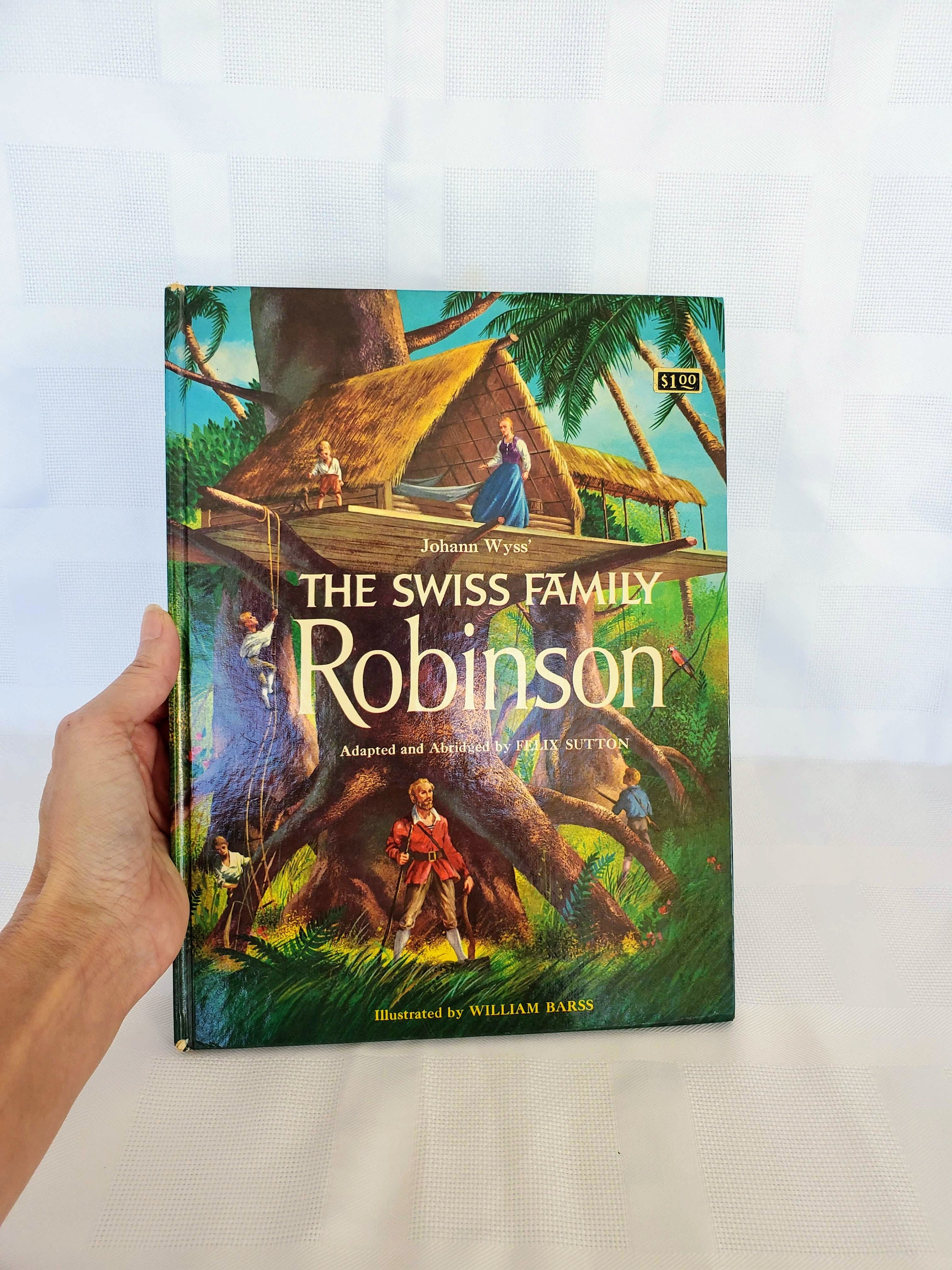 Vintage the Swiss Family Robinson Book Vintage Children's Book - Etsy